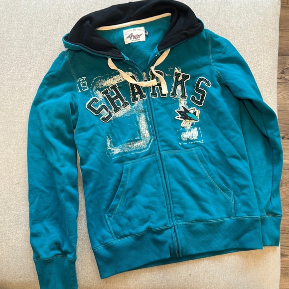 Jackets & Coats | Sharks Hockey Zip Up Hoodie | Poshmark